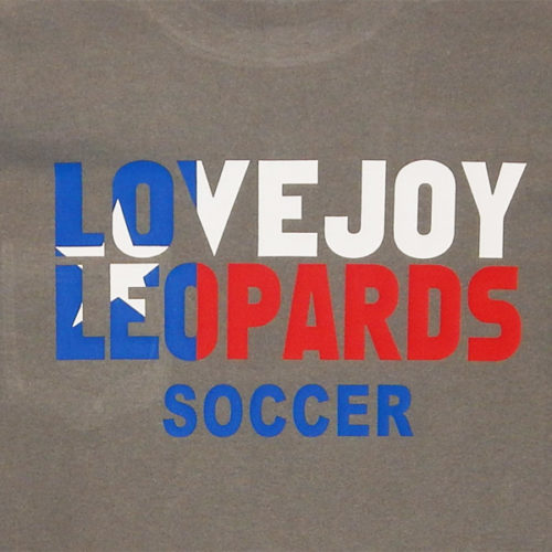 Lovejoy Leopard Basketball Texas Flag Comfort Colors Moonlight Threads